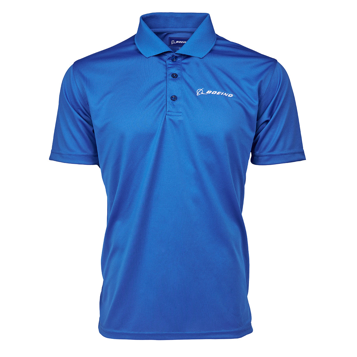 Boeing Signature Logo Solid Mesh Tech Polo – The Boeing Store