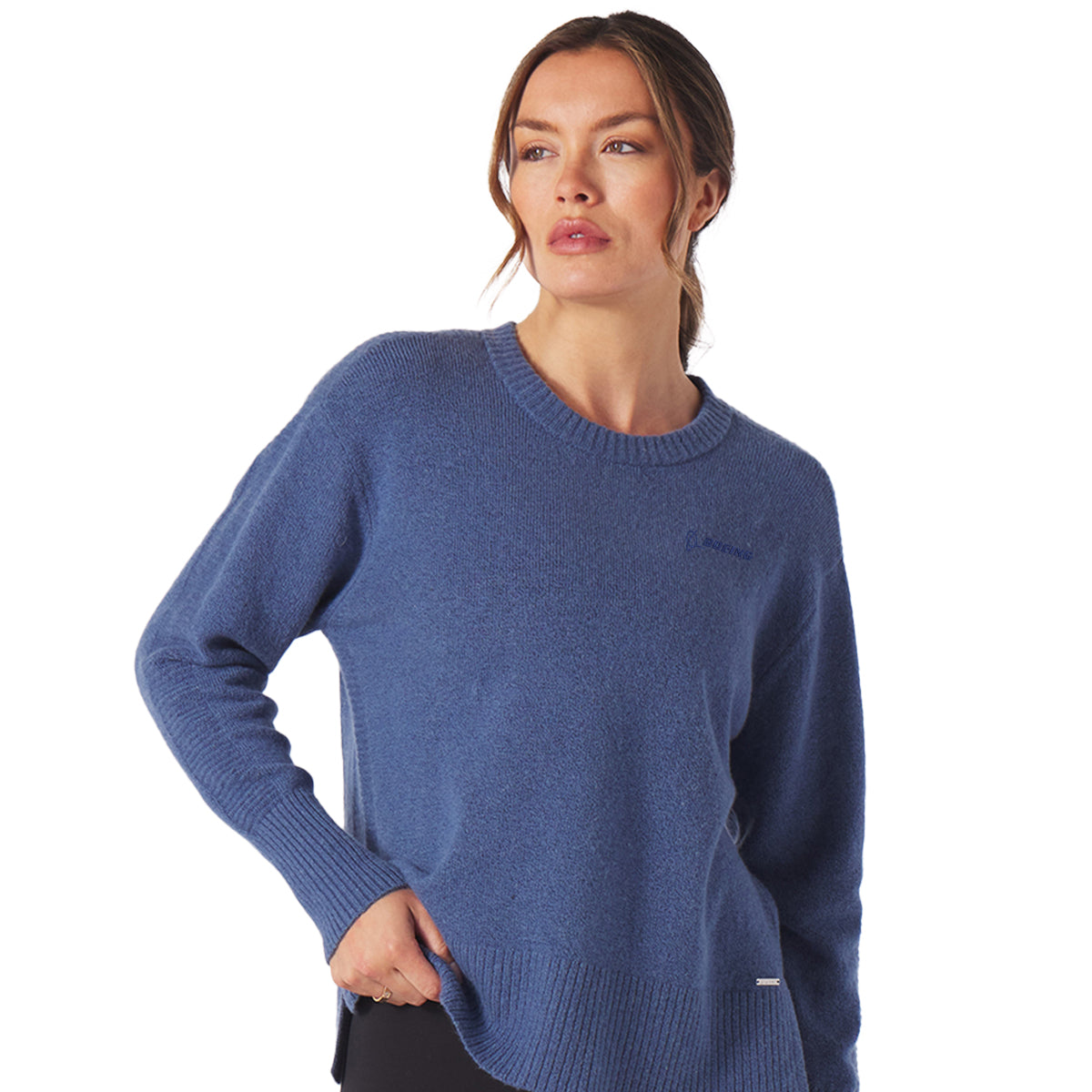 Glyder Boeing Women's Elevated Knitted Crewneck Sweater – The Boeing Store