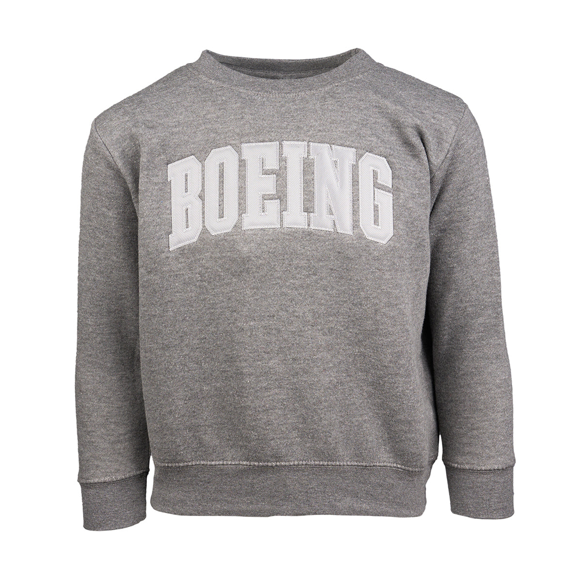 Boeing Kids' Varsity Logo Crewneck Sweatshirt – The Boeing Store
