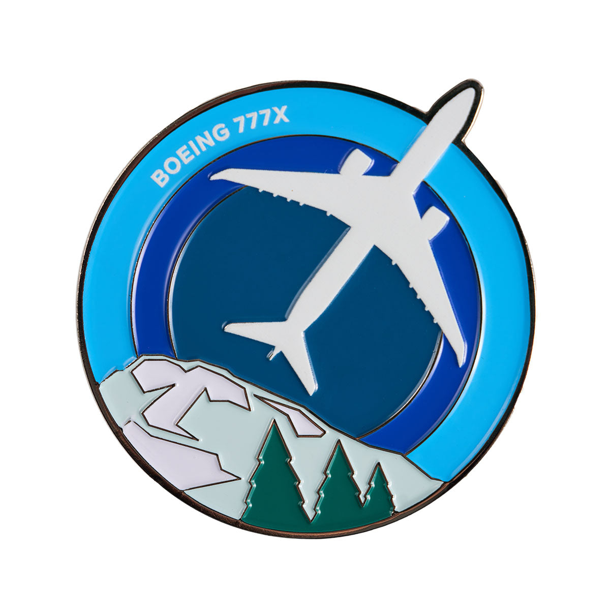 Boeing 777X Skyward Magnet – The Boeing Store