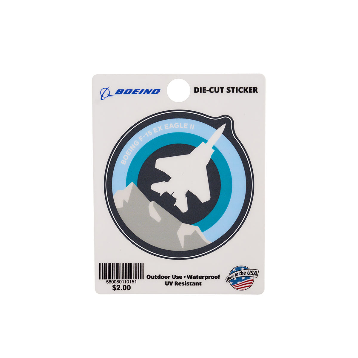 Boeing F-15EX Eagle Skyward Sticker – The Boeing Store