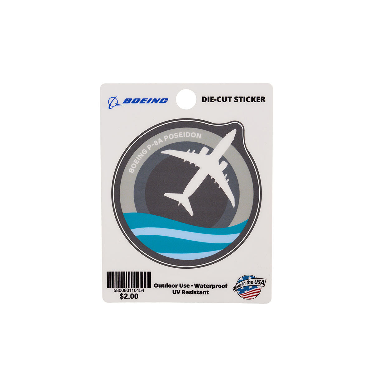 Boeing P-8 Poseidon Skyward Sticker – The Boeing Store