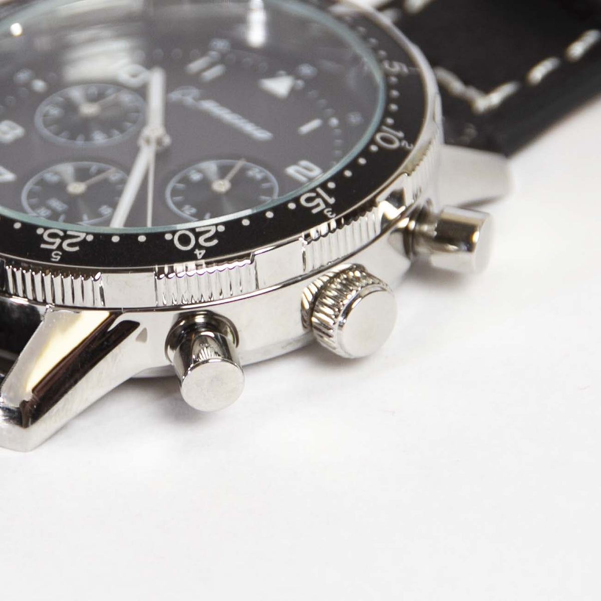 Boeing Black Leather Watch – The Boeing Store