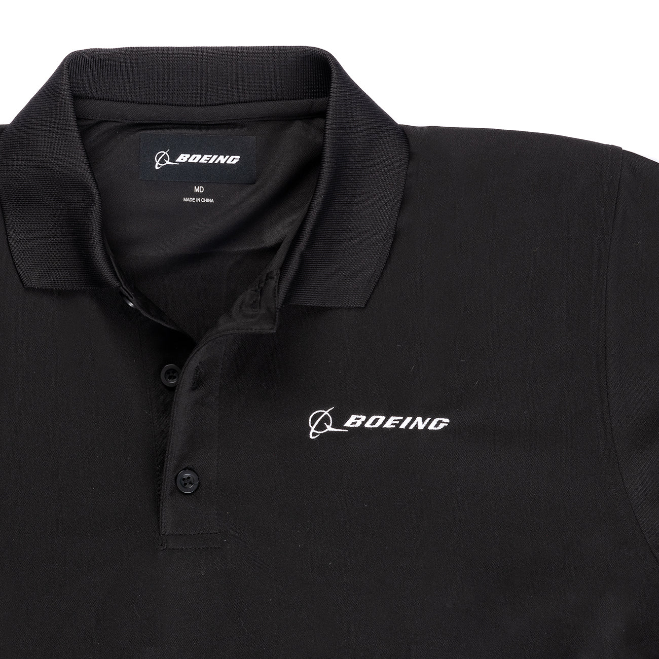 Boeing Signature Logo Solid Mesh Tech Polo – The Boeing Store